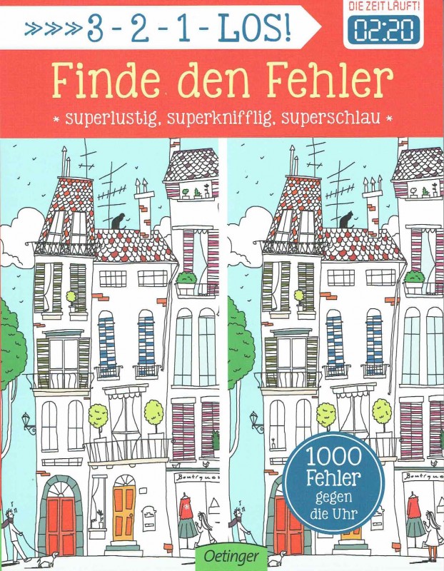3-2-1-LOS! Finde den Fehler